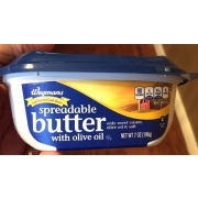 Wegmans Spreadable Butter With Olive Oil: Calories, Nutrition Analysis ...