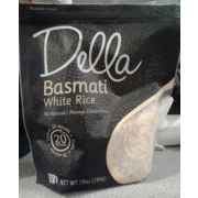 Della Basmati White Rice: Calories, Nutrition Analysis & More | Fooducate