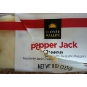 Clover Valley Pepper Jack Cheese: Calories, Nutrition Analysis & More ...