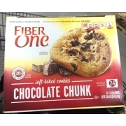 Fiber One Soft Baked Cookies, Chocolate Chunk: Calories, Nutrition ...