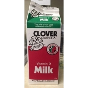 Clover Stornetta, Vitamin D Milk: Calories, Nutrition Analysis & More ...