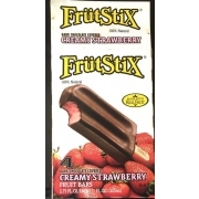 Frutstix Fruit Bars, Creamy Strawberry: Calories, Nutrition Analysis ...