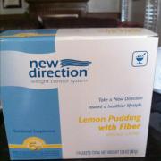 User added: new direction lemon pudding shake: Calories, Nutrition ...