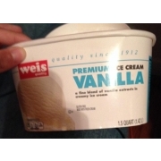 Weis Premium Ice Cream, Vanilla: Calories, Nutrition Analysis & More ...