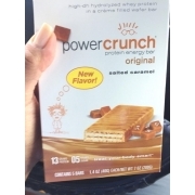 Power Crunch Protein Energy Bar, Salted Caramel: Calories, Nutrition ...