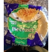 Great Value Pie Crusts: Calories, Nutrition Analysis & More | Fooducate