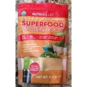 Nutribullet Superfood Protein Boost, Organic: Calories, Nutrition ...