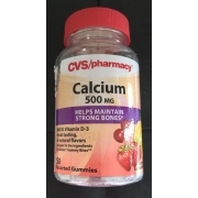 Cvs Pharmacy Calcium 500mg, Helps Maintain Strong Bones, Dietary ...