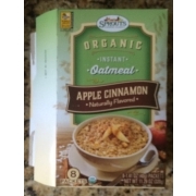 Sprouts Farmers Market Organic Instant Oatmeal, Apple Cinnamon Flavored ...