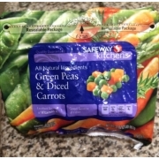 Safeway Kitchens Green Peas And Diced Carrots: Calories, Nutrition ...