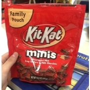 Kit Kat Minis, Unwrapped Mini Crisp Wafers In Milk Chocolate: Calories ...