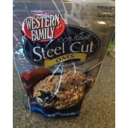 Western Family Steel Cut Oats: Calories, Nutrition Analysis & More ...