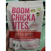 Boom Chicka Bites Ancient Grain Popcorn Clusters, Mixed Berry: Calories ...