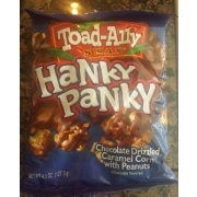 Toad-Ally Snax Hanky Panky, Chocolate Drizzled Caramel Corn With ...