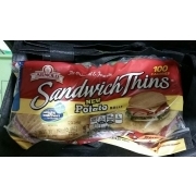 Arnold Sandwich Thins, Potato Rolls: Calories, Nutrition Analysis ...