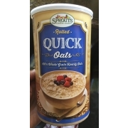 Sprouts Farmers Market Rolled Quick Oats: Calories, Nutrition Analysis ...