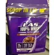 EAS 100% Whey Protein Powder, Chocolate, Dietary Supplement: Calories ...