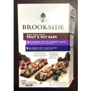 Brookside Dark Chocolate Fruit & Nut Bars, Variety Pack: Calories ...