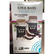 Health Warrior Chia Bars, Variety Pack: Calories, Nutrition Analysis ...
