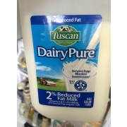Tuscan Dairy Farms Dairy Pure, 2% Reduced Fat Milk: Calories, Nutrition ...