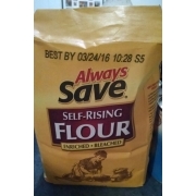 Always Save Flour, Self-Rising: Calories, Nutrition Analysis & More ...