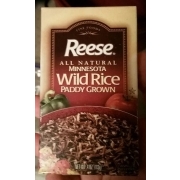 Reese's All Natural Minesota Wild Rice, Paddy Grown: Calories ...