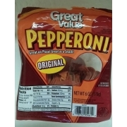 Great Value Pepperoni, Original: Calories, Nutrition Analysis & More ...