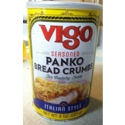 Vigo Seasoned Panko Bread Crumbs, Italian Style: Calories, Nutrition ...