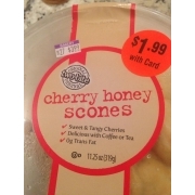 Original Two-Bite Cherry Honey Scones: Calories, Nutrition Analysis ...