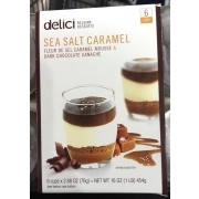Delici Belgian Desserts, Sea Salt Caramel: Calories, Nutrition Analysis ...