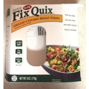 Buddig Fix Quix, Grilled Chicken Breast Strips: Calories, Nutrition ...
