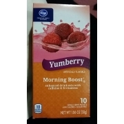 Kroger Yumberry, Morning Boost, Enhanced Drink Mix With Caffeine And B ...