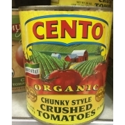 Cento Crushed Tomatoes in Puree, Chunky Style: Calories, Nutrition ...