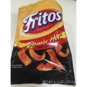 Fritos Flamin' Hot Corn Chips: Calories, Nutrition Analysis & More ...
