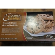 Sienna Bakery Chocolate Chunk Gourmet Cookies: Calories, Nutrition ...