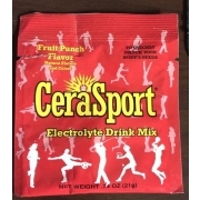 Cera Sport Electrolyte Drink Mix, Fruit Punch Flavor: Calories ...