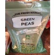 The Fresh Market Green Peas: Calories, Nutrition Analysis & More ...