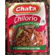 Chata Chilorio, Pork Meat, Shredded Seasoned: Calories, Nutrition ...