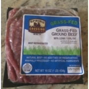 Spring Crossing Cattle Co Grass Fed Ground Beef: Calories, Nutrition ...
