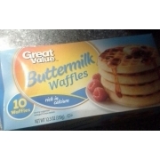 Great Value Buttermilk Waffles: Calories, Nutrition Analysis & More ...