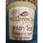 Mr.Green Tea Ice Cream, Green Tea, All Natural Ice Cream: Calories ...