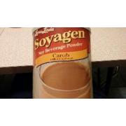 User added: Loma Linda, Soyagen Carob Soymilk (1/4 c powder + water to equal 1 cup milk ...