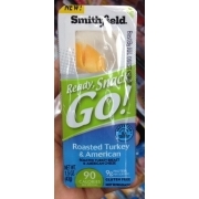 Smithfield Roasted Turkey Breast And American Cheese: Calories ...