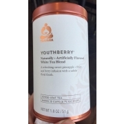 Teavana Youthberry, White Tea Blend: Calories, Nutrition Analysis ...