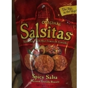 El Sabroso Tortilla Rounds, Salsitas, Spicy Salsa Flavored: Calories ...
