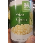 Food Lion White Corn: Calories, Nutrition Analysis & More | Fooducate
