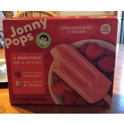 Jonny Pops A Smoothie On A Stick, Real Fruit Cream: Calories, Nutrition ...