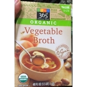 365 Vegetable Broth: Calories, Nutrition Analysis & More | Fooducate