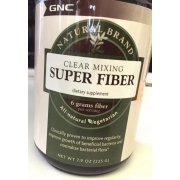 Gnc Natural Brand Clean Mixing Super Fiber, Dietary Supplement ...