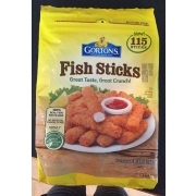 Gorton's Fish Stick, Made From Minced Fish Fillets: Calories, Nutrition ...